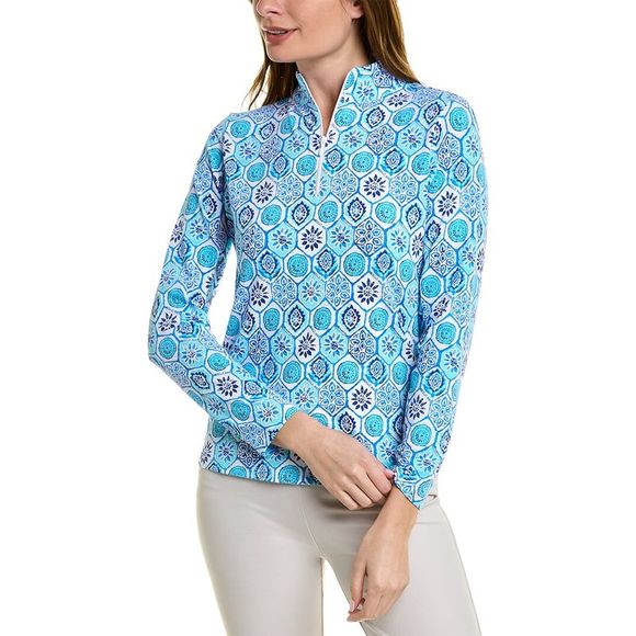 IBKUL | Tops | Ibkul 4zip Mock Top | Poshmark